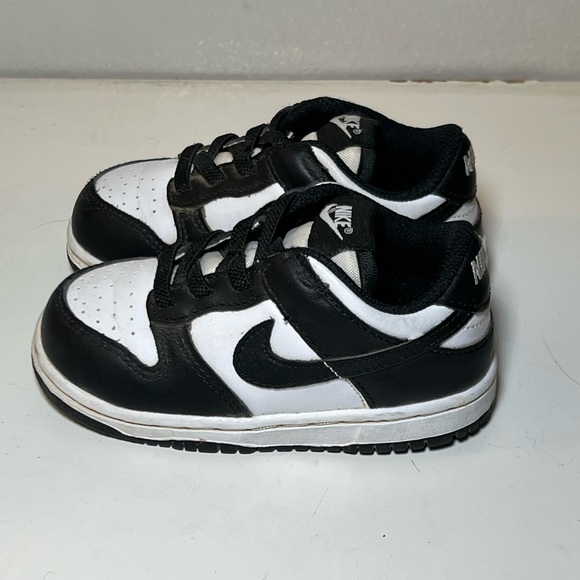 Nike | Shoes | Nike Toddler Panda Dunks Size 7c Like New Condition ...